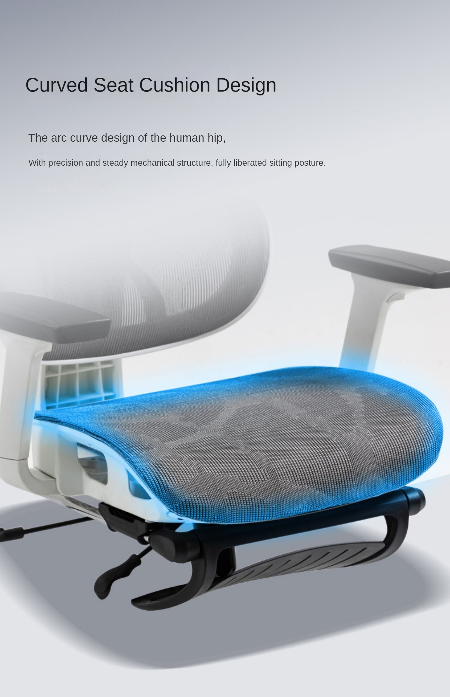 Ergonomic chair, home computer chair, study office chair, comfortable ...