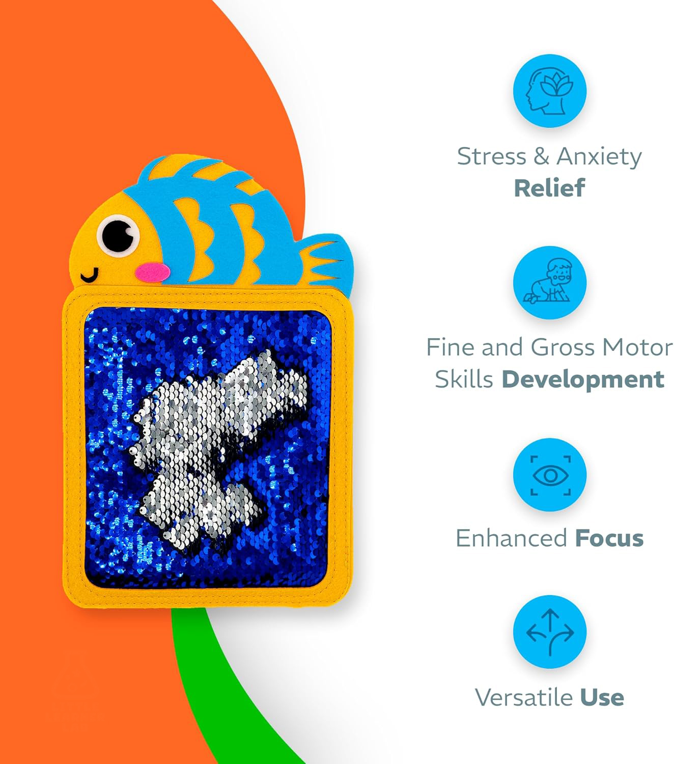 Sensory Felt Mats Autism Learning Toys Educational with Cartoon Animal ...