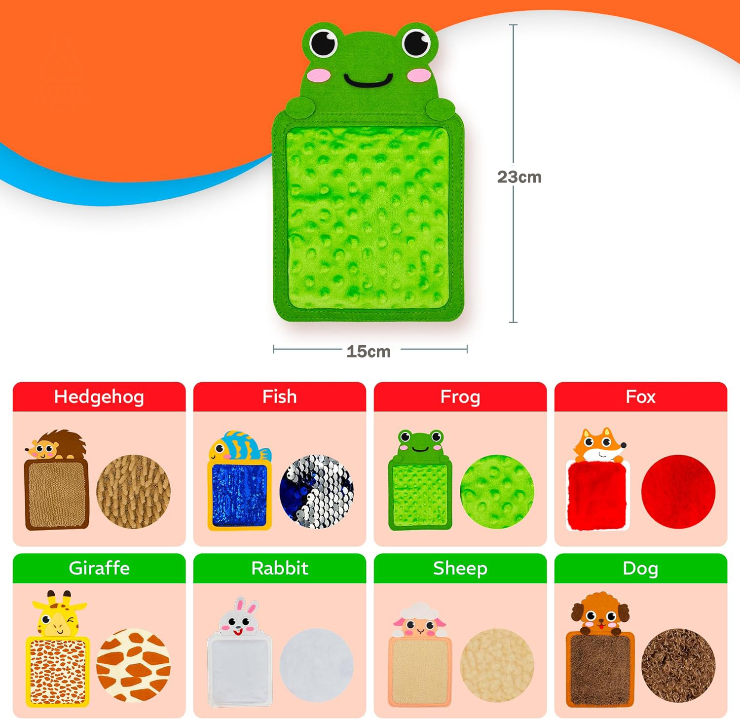 Felt Sensory Mats for Autistic Children Cartoon Animal Cognition Tiles ...