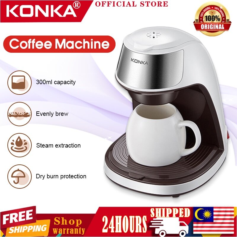 Malaysia 3 plug KONKA Home Office Special American Coffee Machine ...