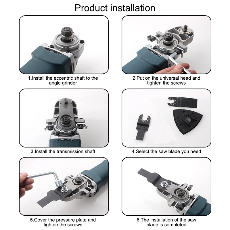 Angle grinder accessories Angle Grinder Converter Adapter 100mm Multi ...