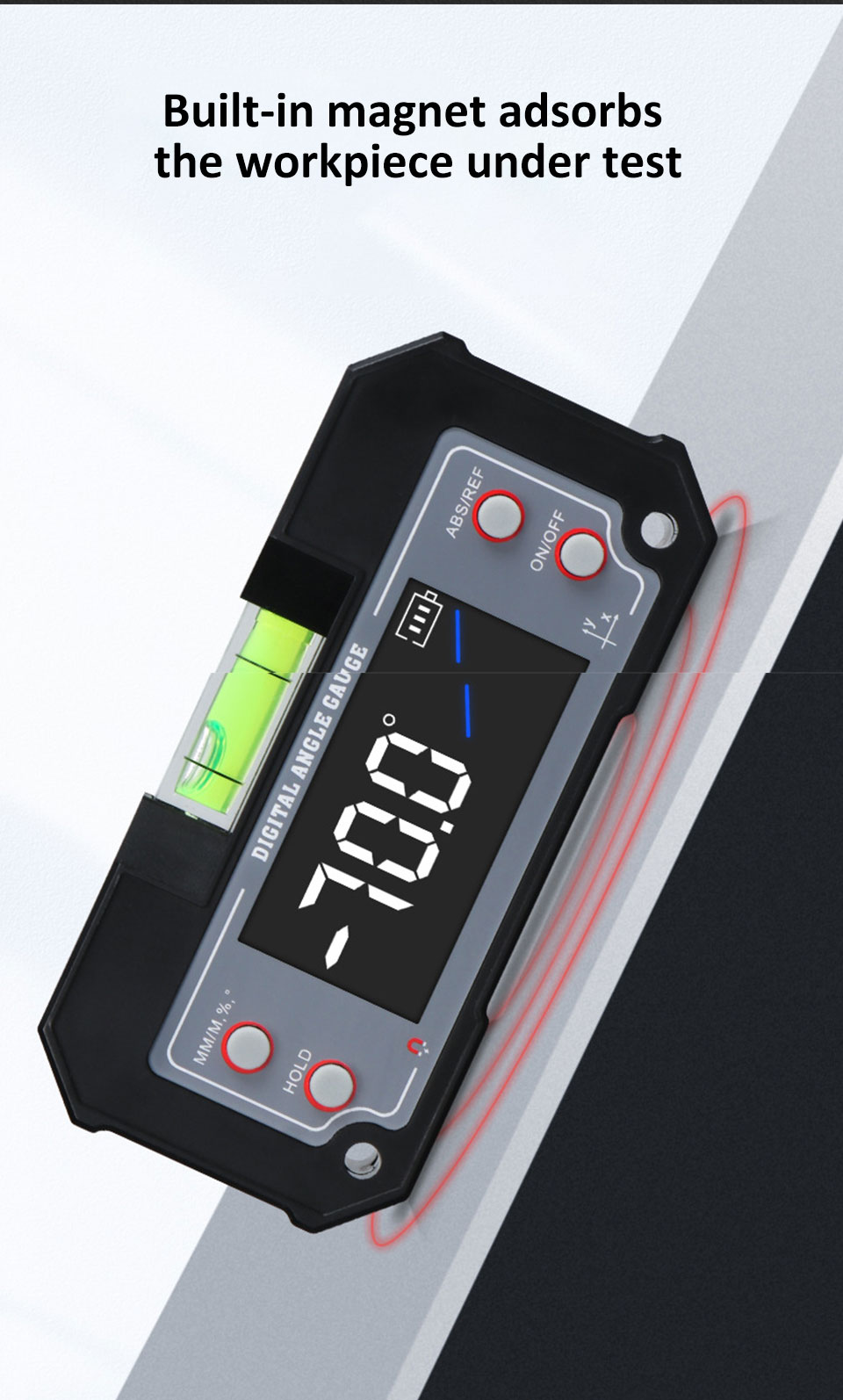 Digital Clinometer Latest Magnetic Level Inclinometer Multifunctional ...