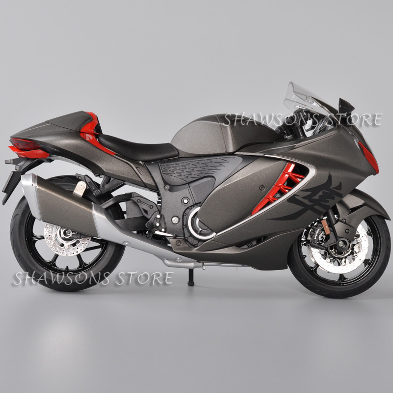1:9 Scale Diecast Motorcycle Model Toy Suzuki Hayabusa Sport Bike ...