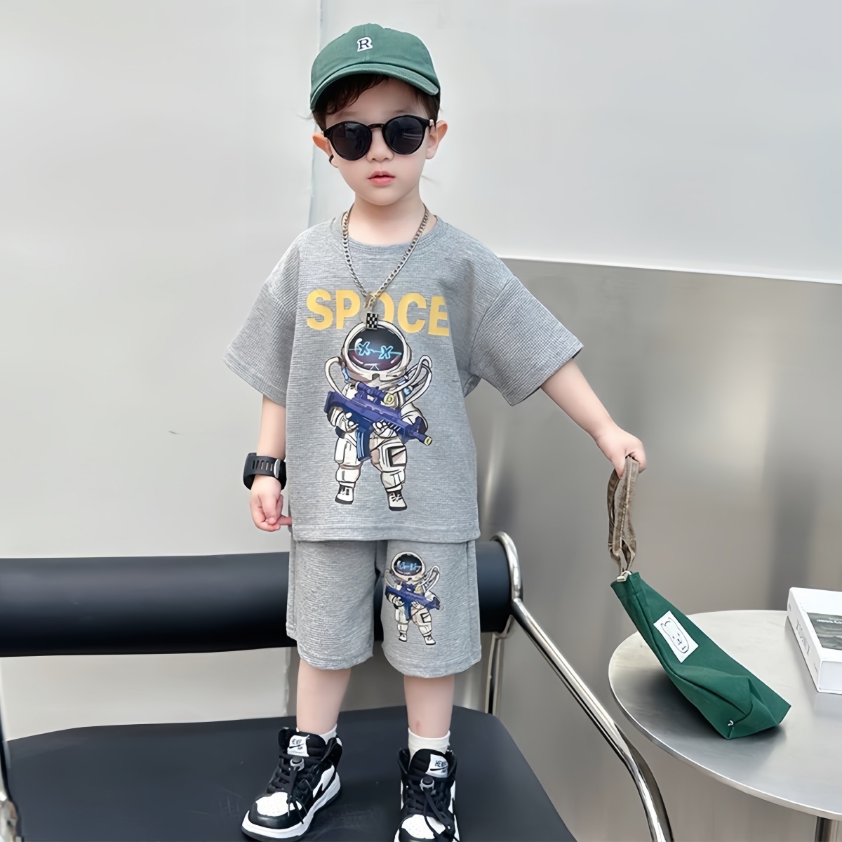 【Beryl kids】Boys suits handsome and fashionable middle and large ...
