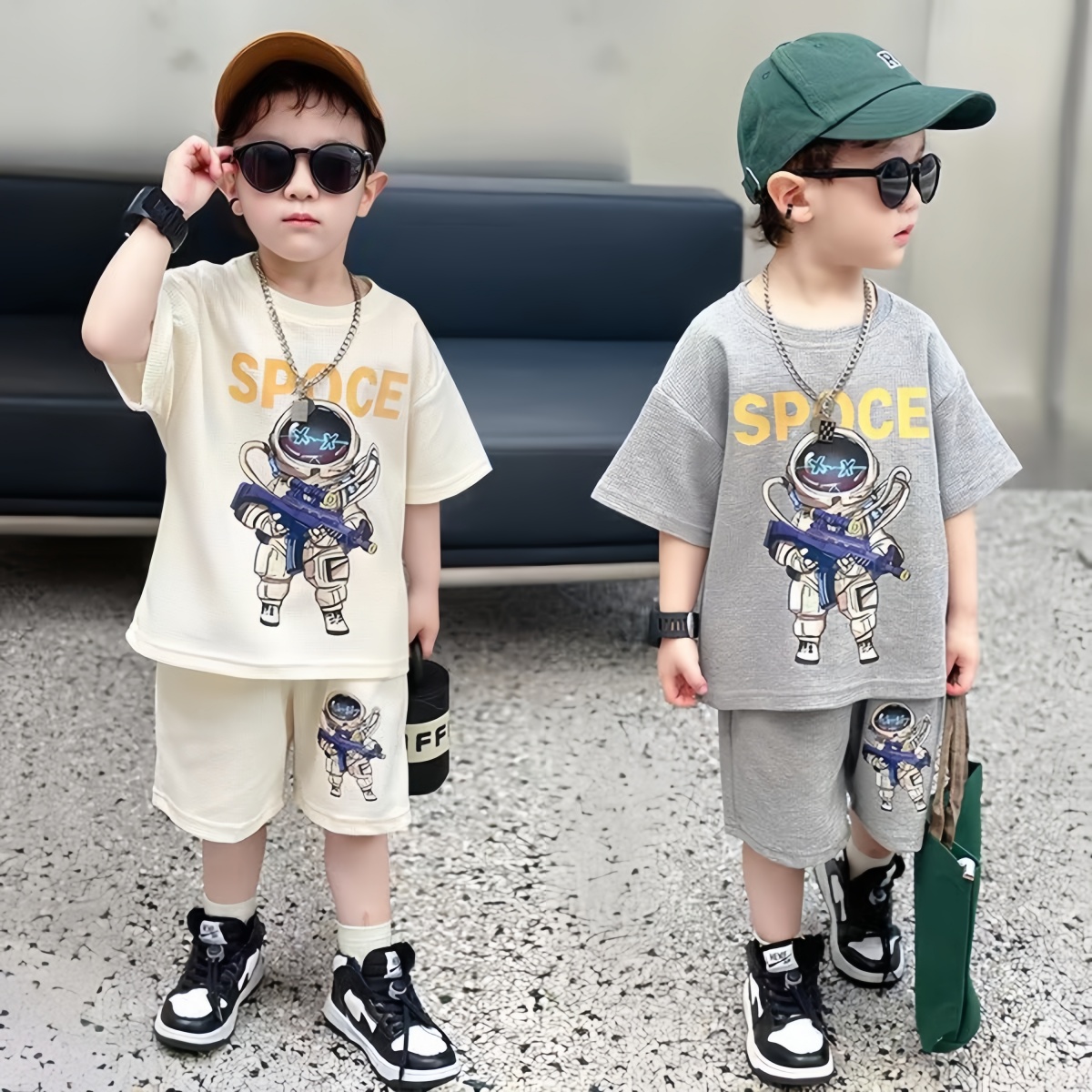 【Beryl kids】Boys suits handsome and fashionable middle and large ...