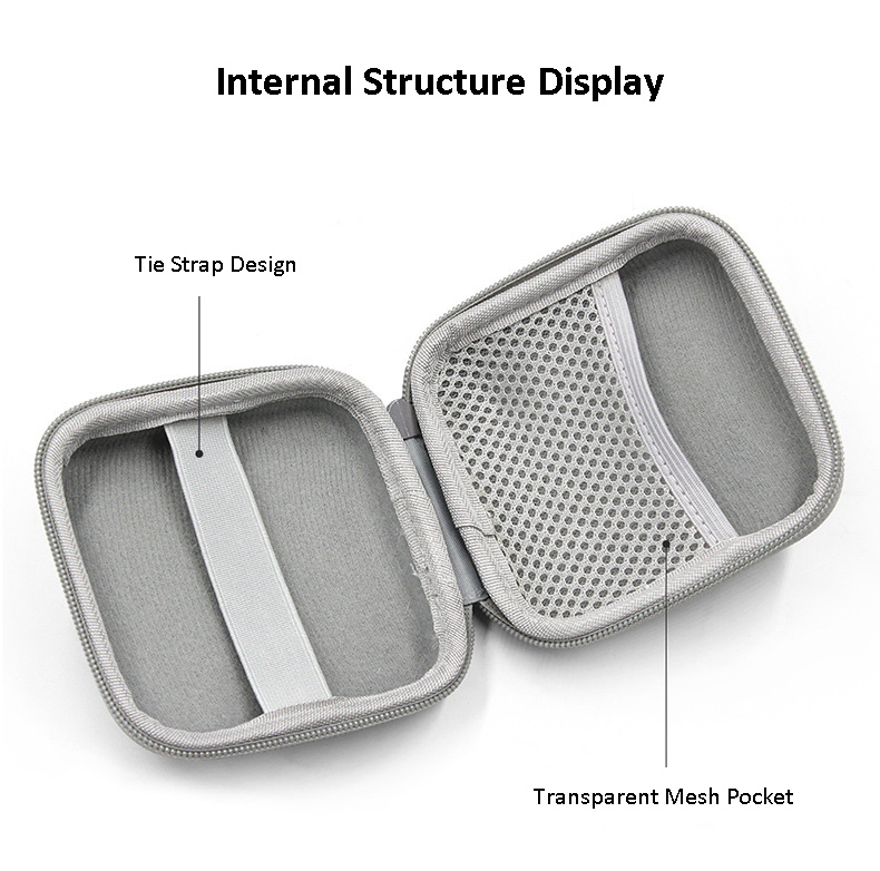 BOONA Laptop Accessories Storage Case Travel Power Supply Case ...