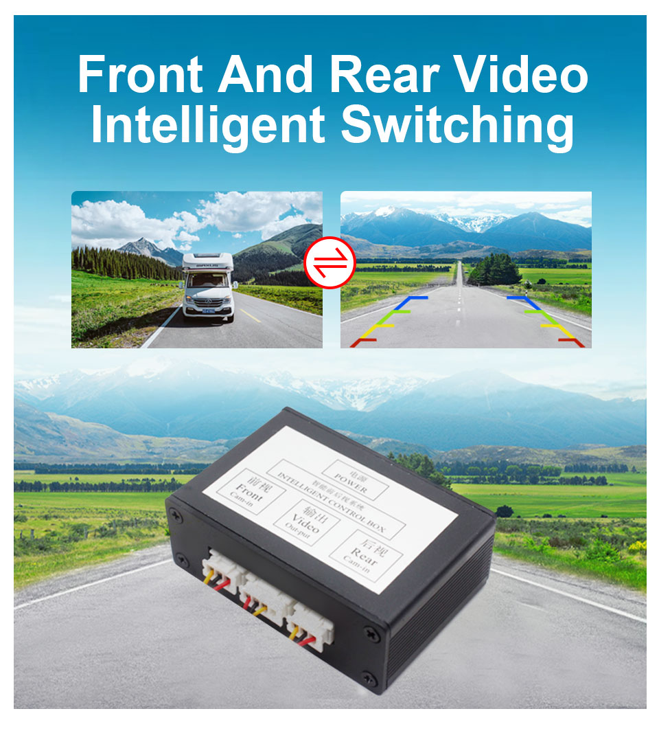 Car Reversing Camera Right-View Blind Zone System Intelligent Switching ...