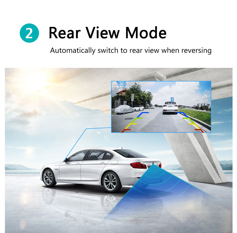 Car Reversing Camera Right-View Blind Zone System Intelligent Switching ...