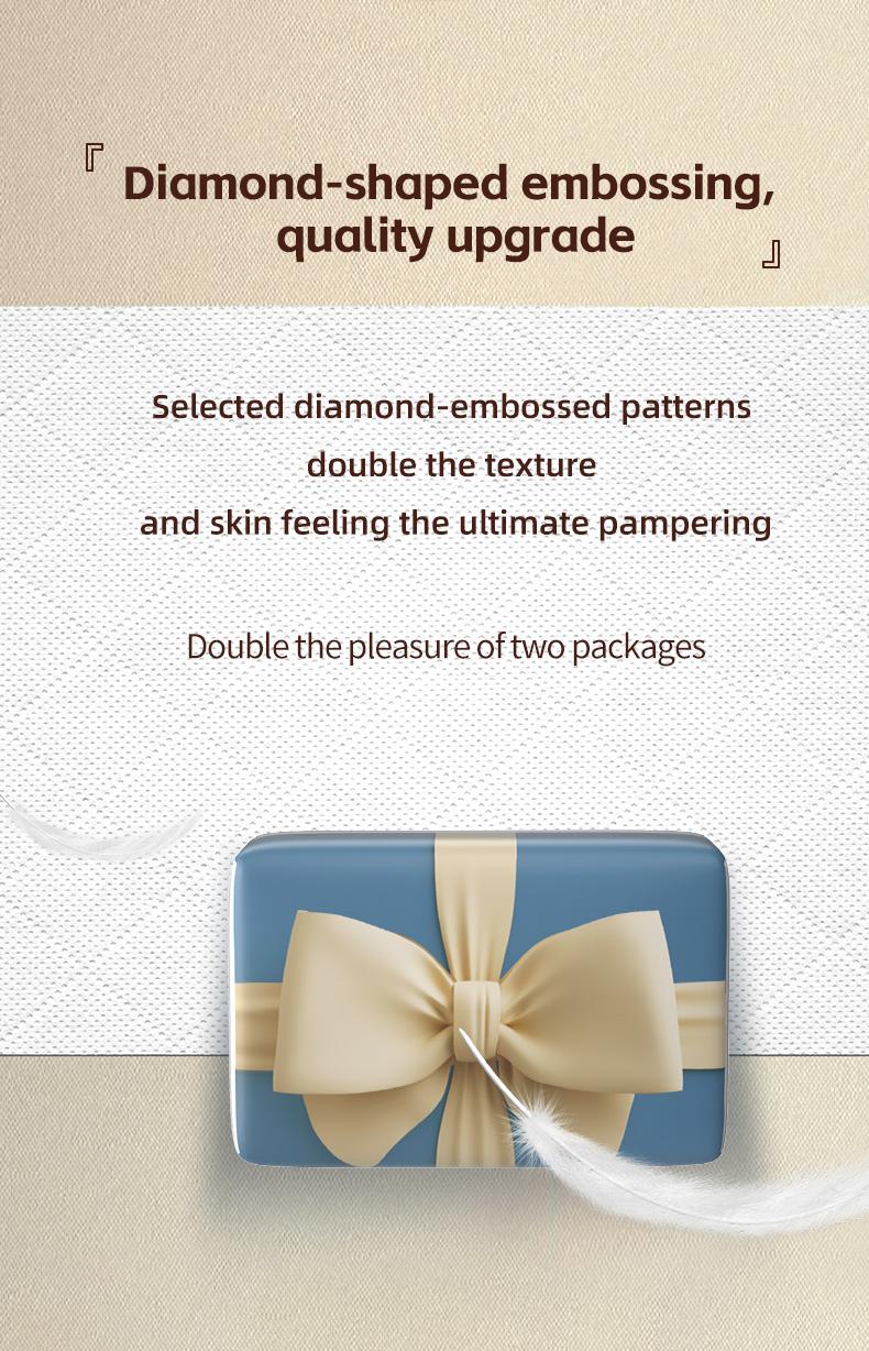 [20 Pcs]Botare Air-Cushion Tissue Deluxe Comfort Thick Tissue Paper 4 ...