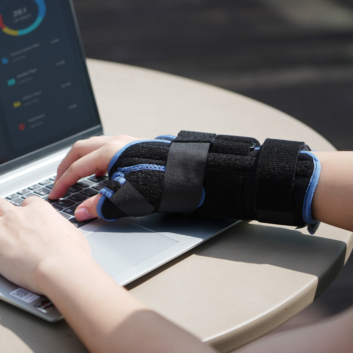 VELPEAU Wrist Brace with Thumb Spica Splint for De Quervain's ...