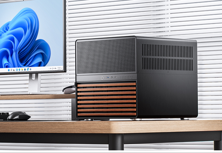 JONSBO N5 NAS Case supports ITX/M-ATX/ATX/E-ATX motherboards ATX PSU ...