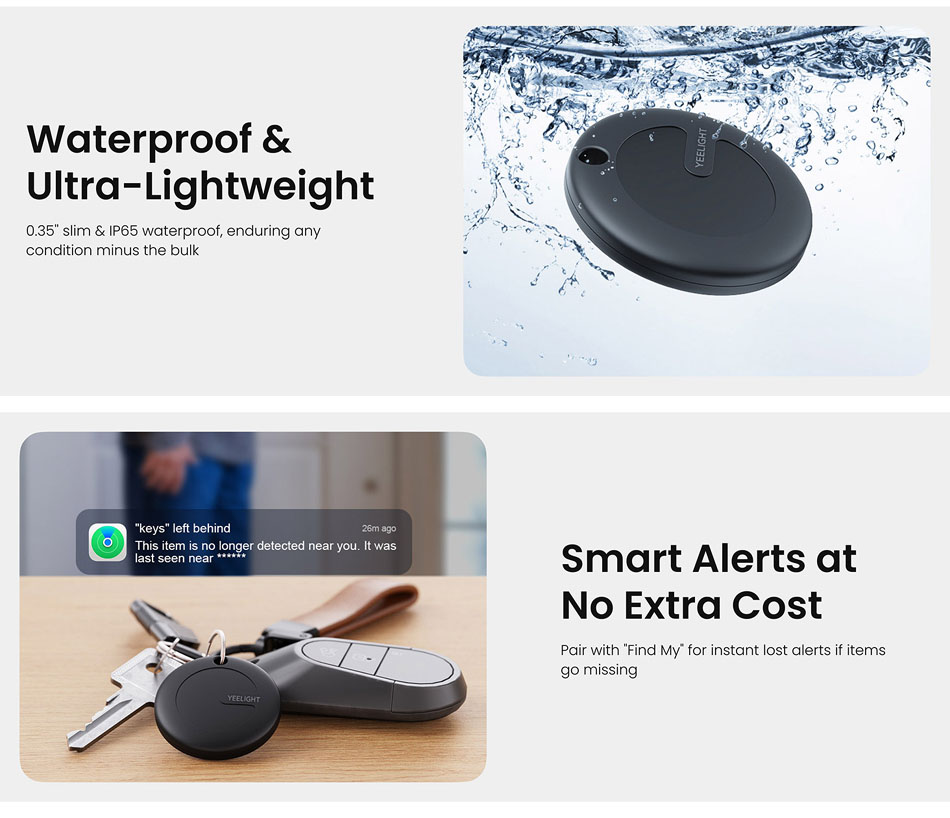 Yeelight Smart Tracker Yeetag Smart Finder Security SmartTrack Link Smart Tag With Apple Find My ...