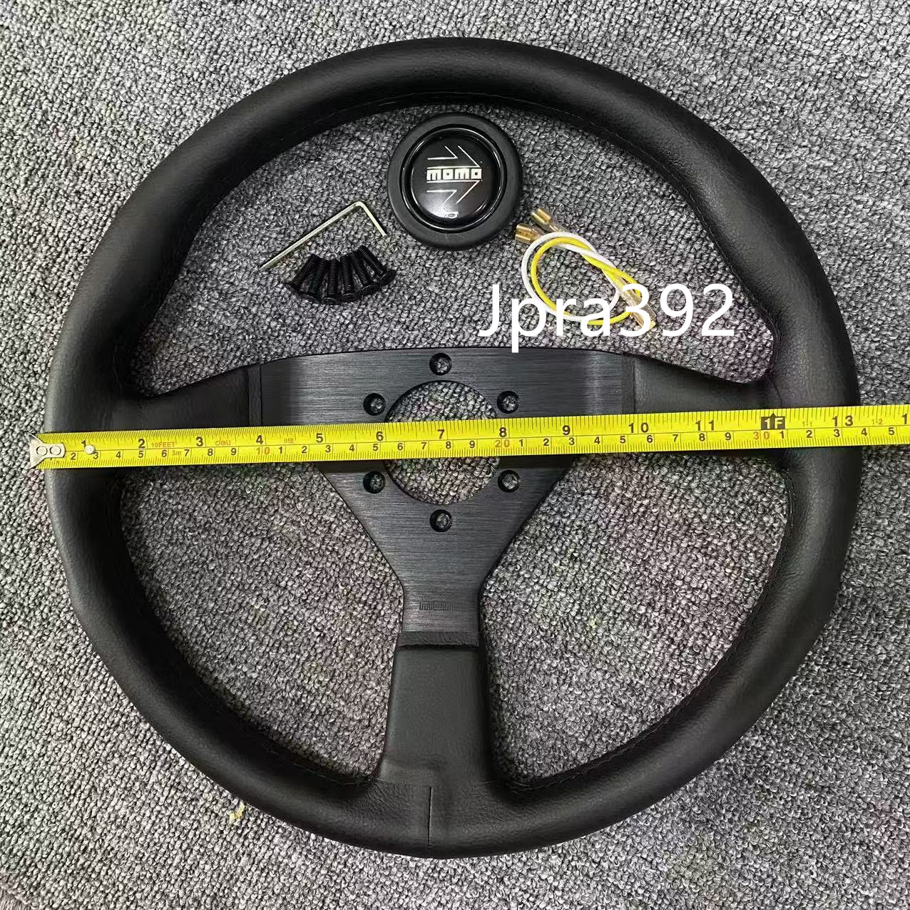 MOMO V1 340mm leather sports car steering wheel | Shopee Malaysia