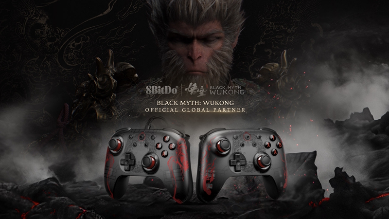 8BitDo Ultimate 2C Wireless Controller Black Myth Wukong Compatible ...