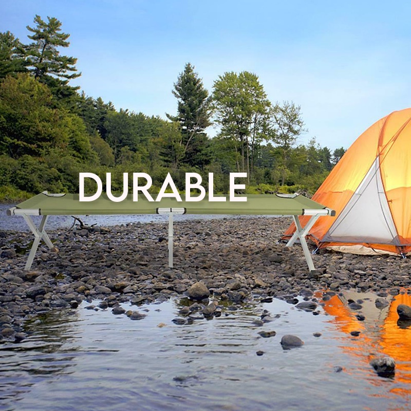 【Landscape Walker】Foldable Camping Bed Folding Sleeping Camping Bed ...