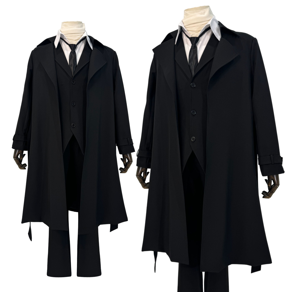Holoun Bungo Stray Dogs Cosplay Costume Dazai Osamu Coat suit Anime ...