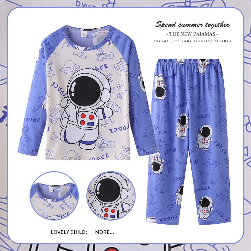 Spaceman Kids Pyjamas Boys Pajamas Ultraman Cartoon Printing baby boy ...