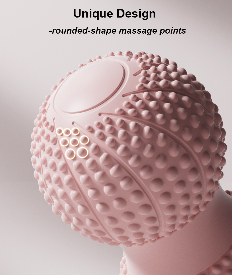 SunnyFit Peanut Massage Ball TPE Hard Ball Muscle Pain Relief For Back ...
