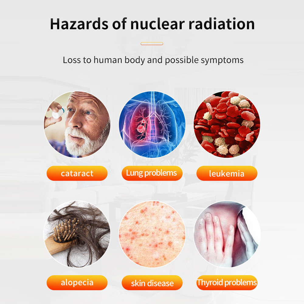 Handheld Nuclear Radiation Detector X, β, Y Personal Radiation Dose ...