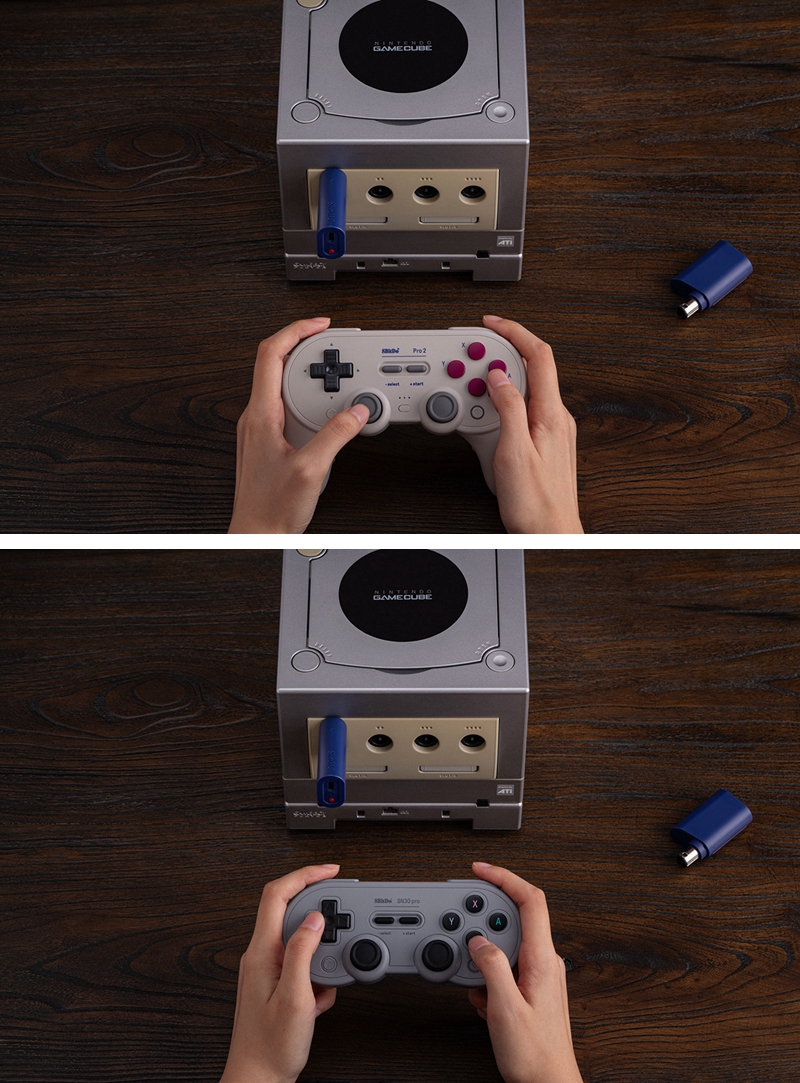 8BitDo Retro Receiver for NGC Wii Windows Converter Compatible with all ...