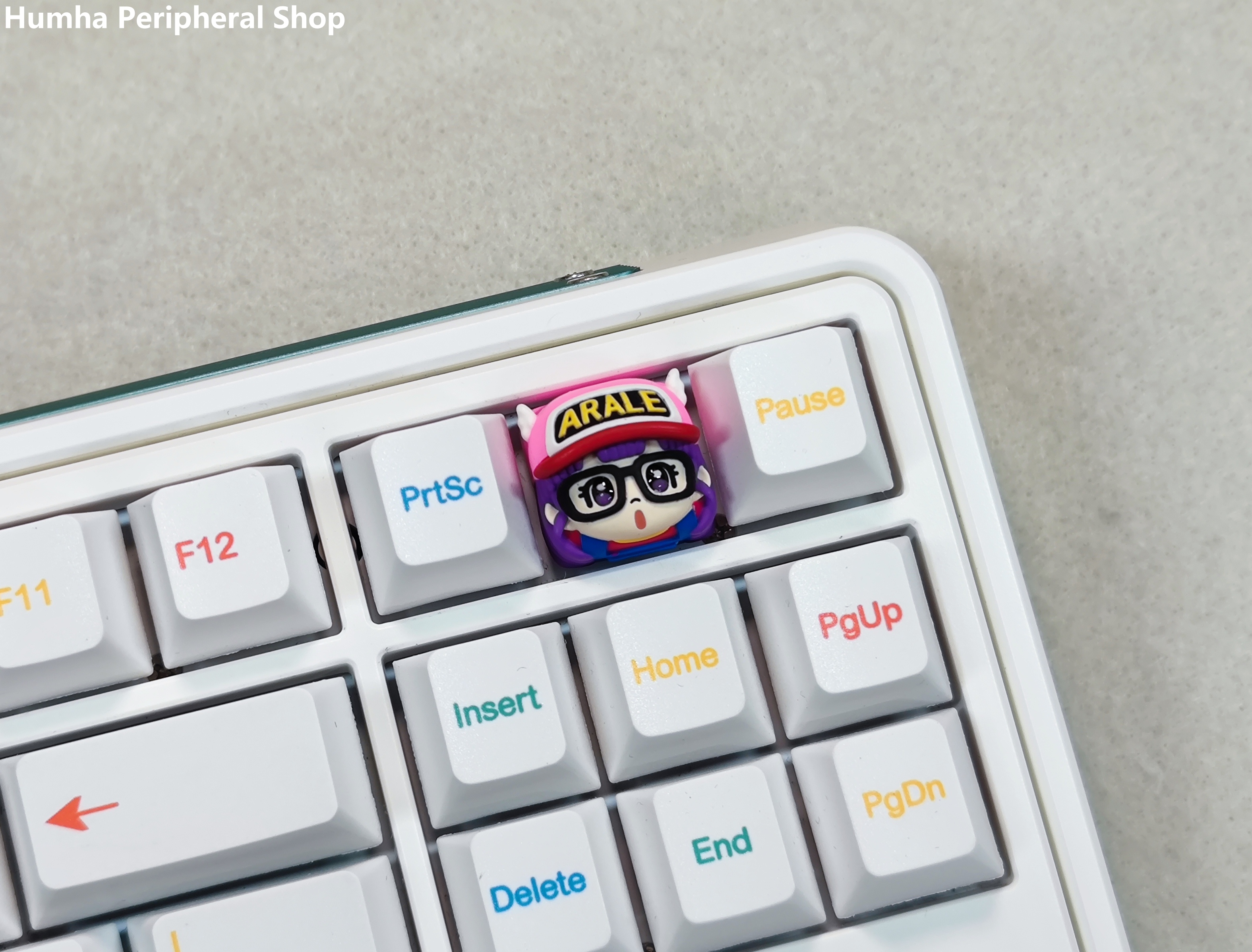 Humha artisan keycap Arale keycap Hand made Resin keycap mechanical ...