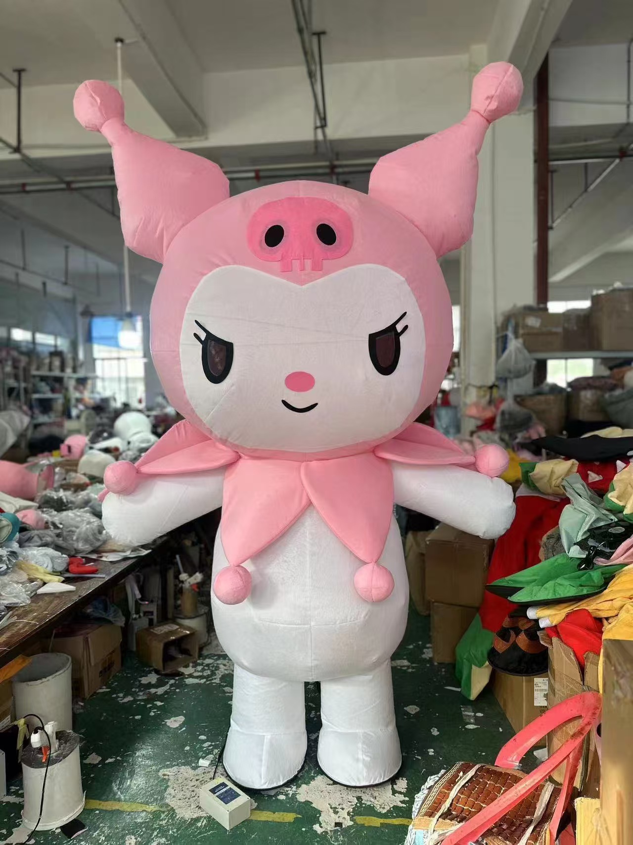 Kuromi Inflatable Cartoon Doll Costume Adult Wear Cute kuromi Doll ...