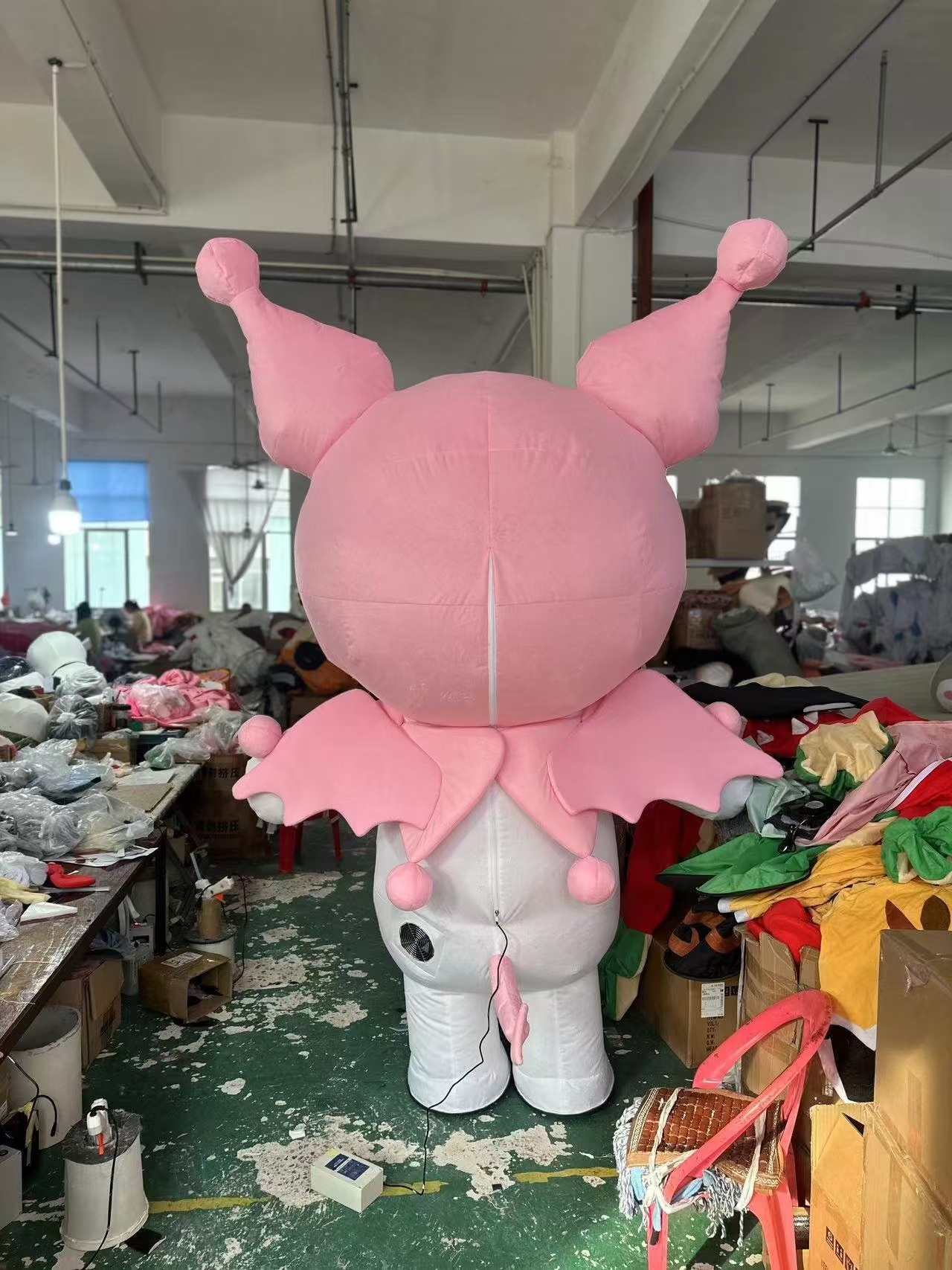 Kuromi Inflatable Cartoon Doll Costume Adult Wear Cute kuromi Doll ...