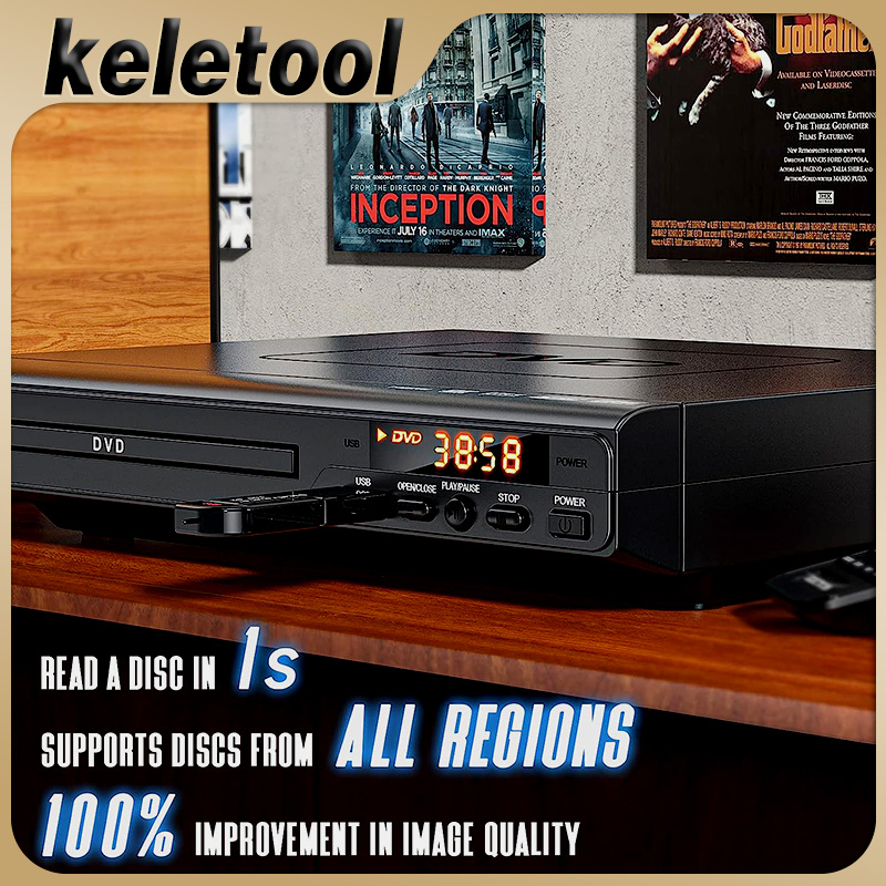 dvd player Multi Region Full HD 1080P Home DVD Player Multimedia ...