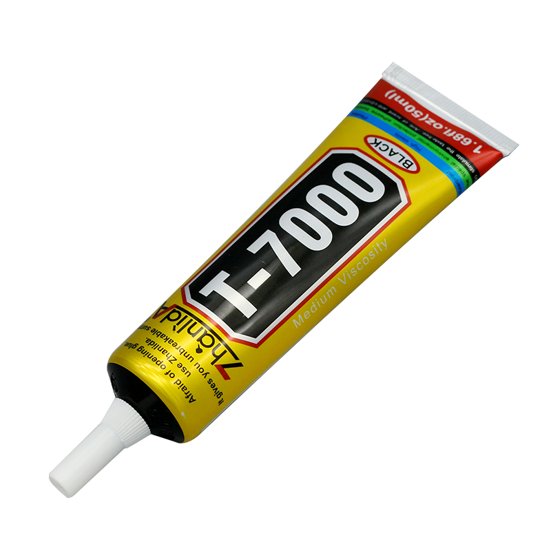 Zhanlida T7000 Glue Adhesive Black Soft 50/110ML Repair Mobile Phone ...
