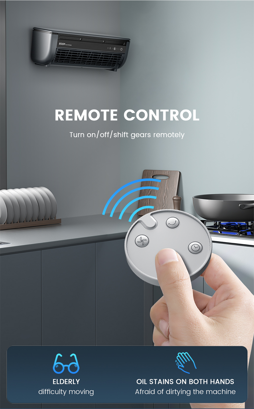 EDON E868 30S Quick Cooling Release Wall-Mounted Air-Cooling Fan | Shopee Malaysia