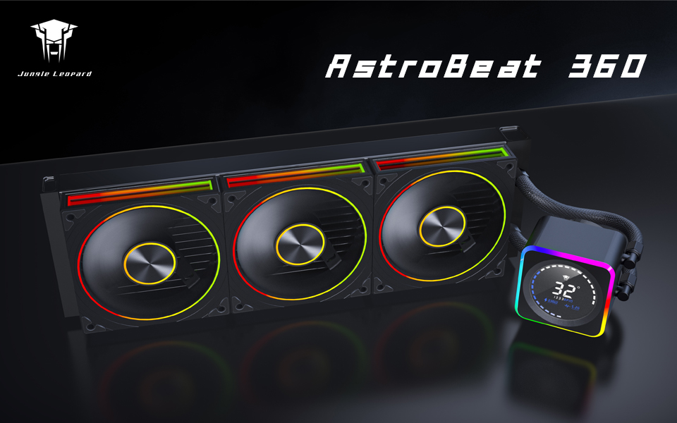 Jungle Leopard AstroBeat Digital CPU Aio Cooler 240mm 360mm 5V 3PIN ...