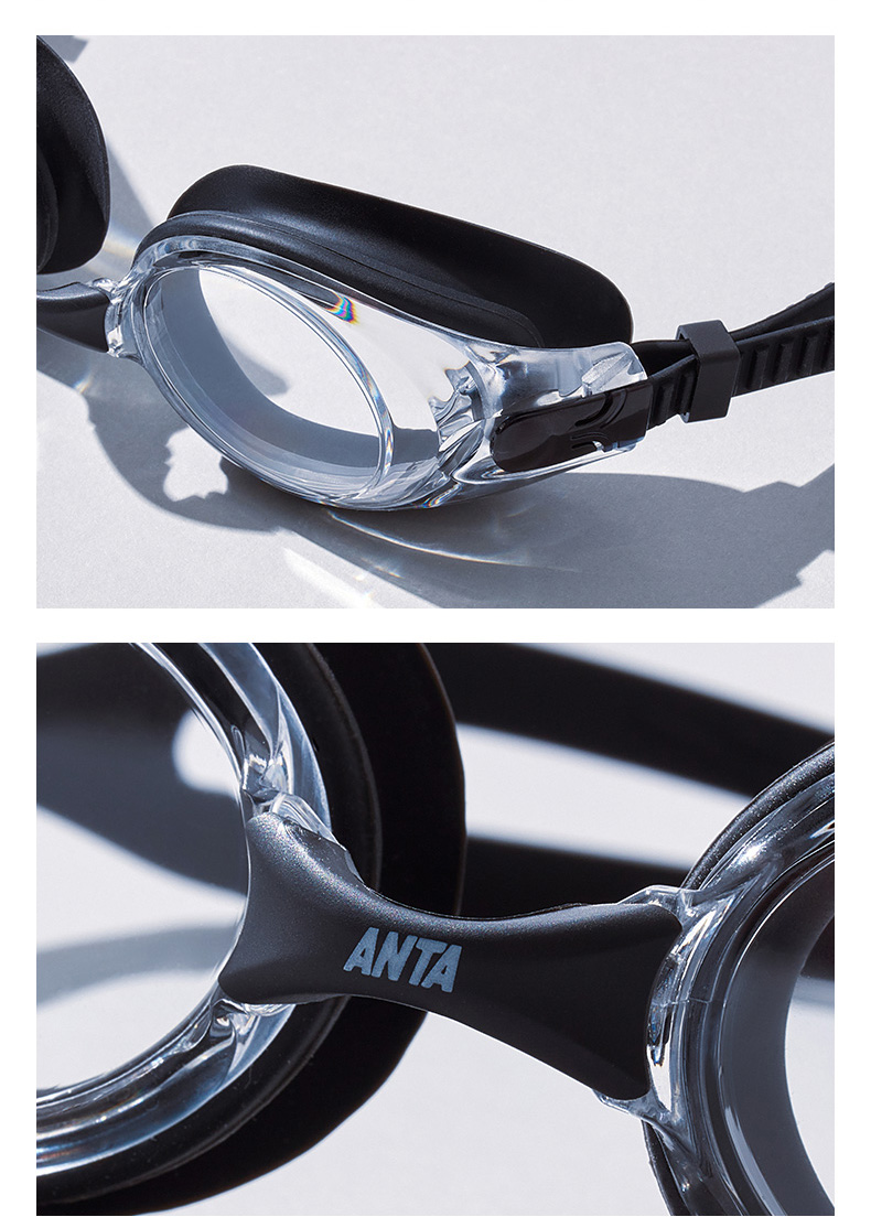 [Three-Piece] ANTA Men Swimsuit Set Regular Swimming Goggles Swim Cap ...