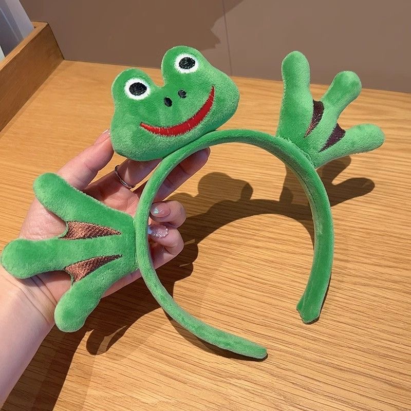 1pc Ladies Super Cute Cute Three-Dimensional Cartoon Green Big Eyes ...