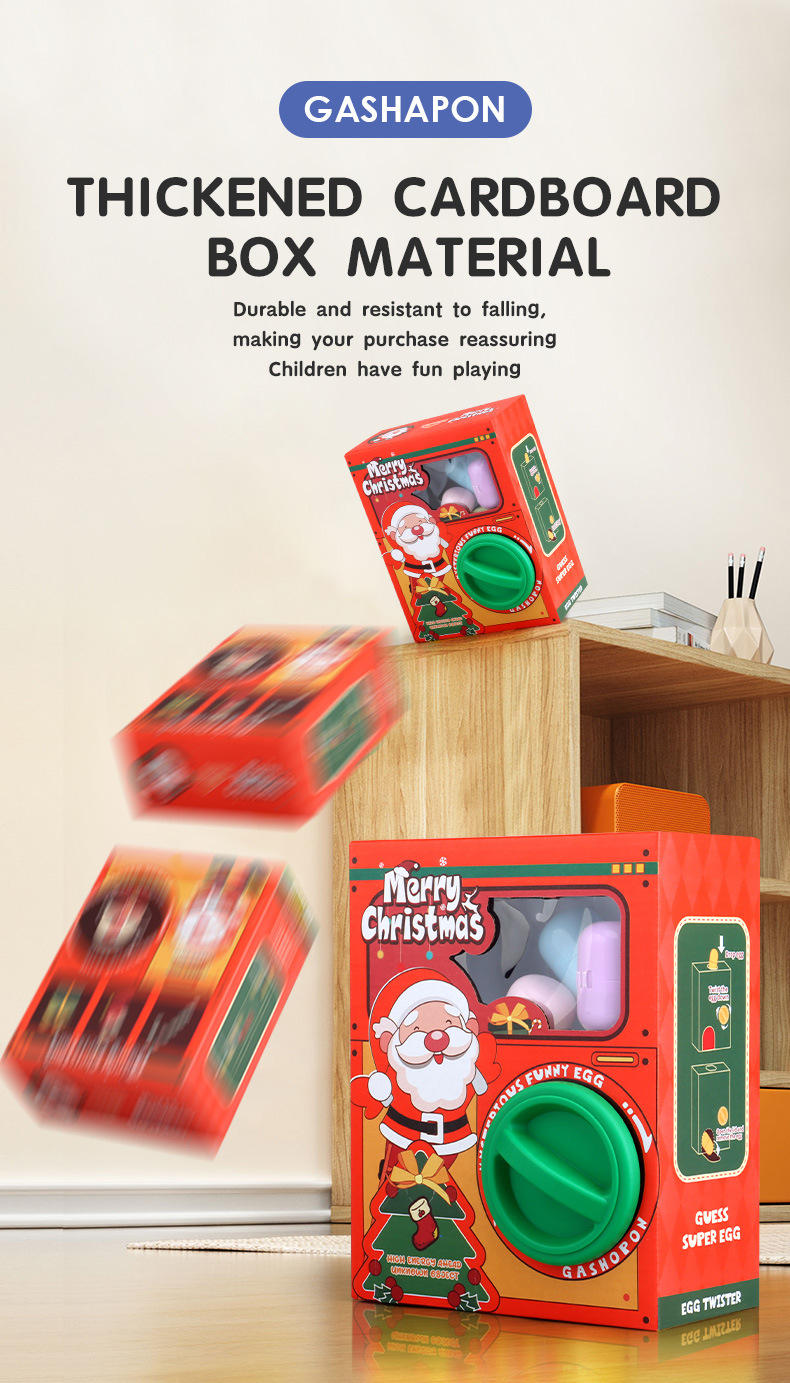 Mini Gachapon Machine DIY Cartoon Pet Story Gashapon Machine Children's ...