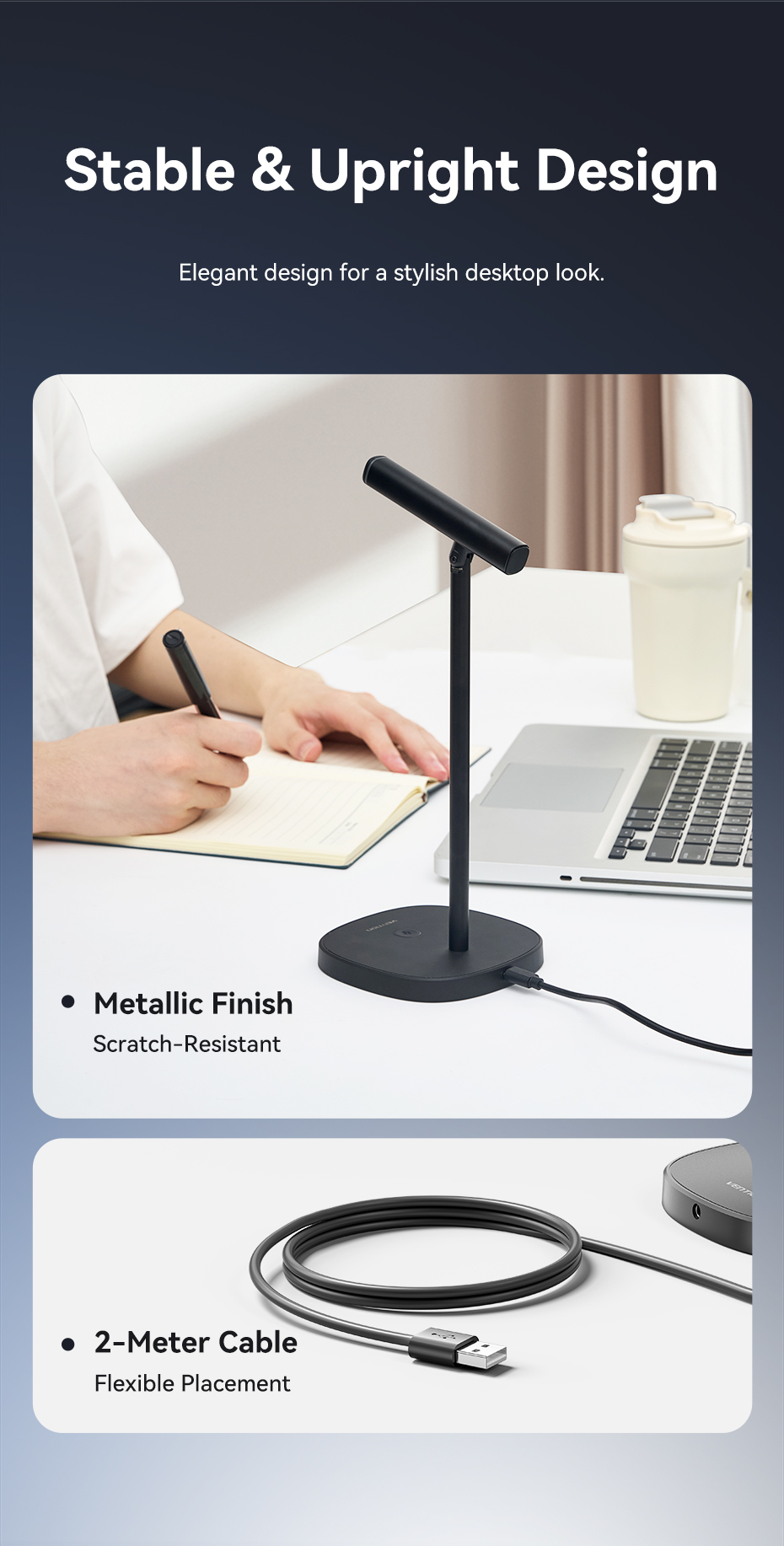Vention USB Desktop Microphone PC Computer Mic 72dB Noise Reduction ...