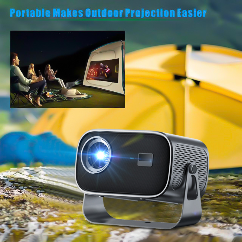 A13 Projector Mini WiFi 4K Decord 10000+ Lumens 1080P Android 13.0 2 ...