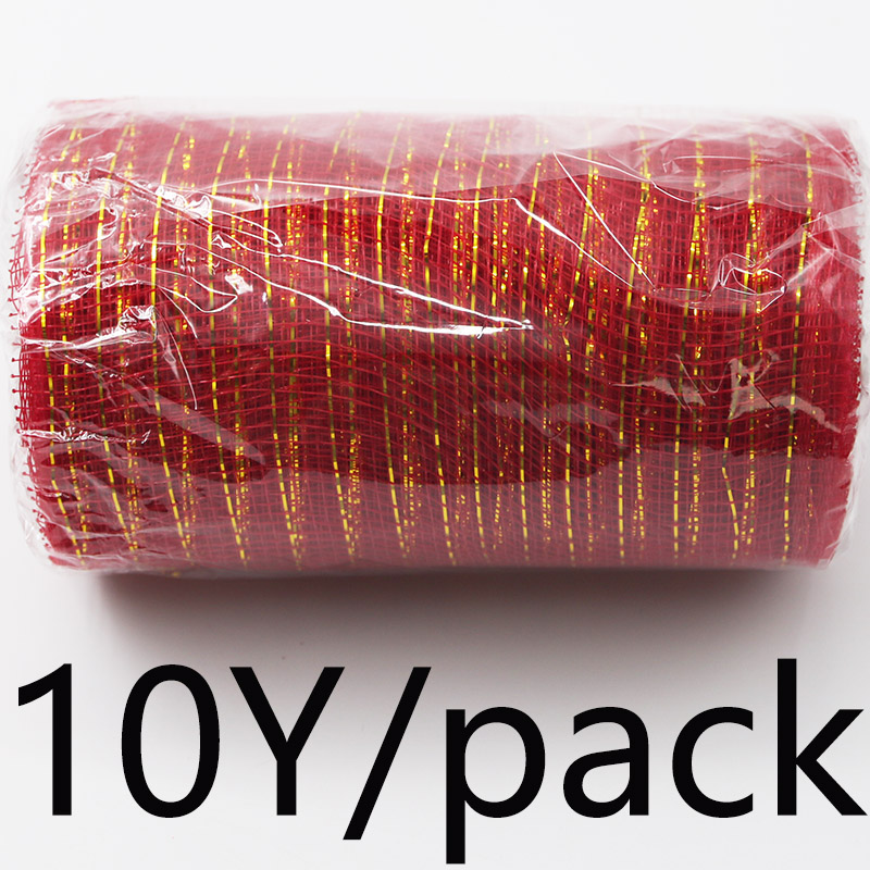 10 Yards/Roll 15cm Christmas Gauze Decoration Copying Flower Garland ...