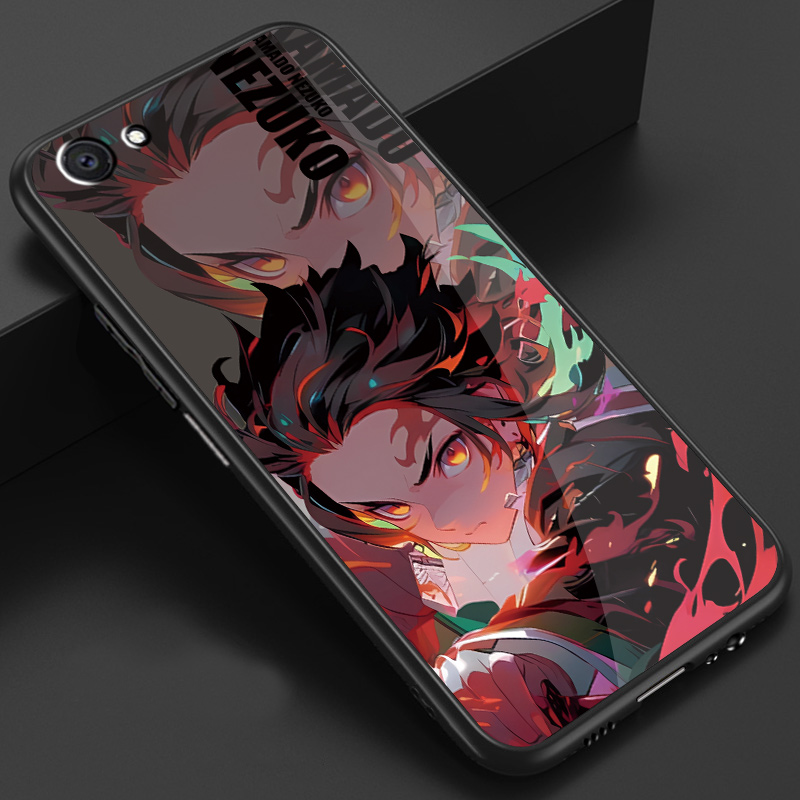 Glass Casing OPPO A59 A1601 F1s R9s Tempered Glass Case Hard Back Cover ...