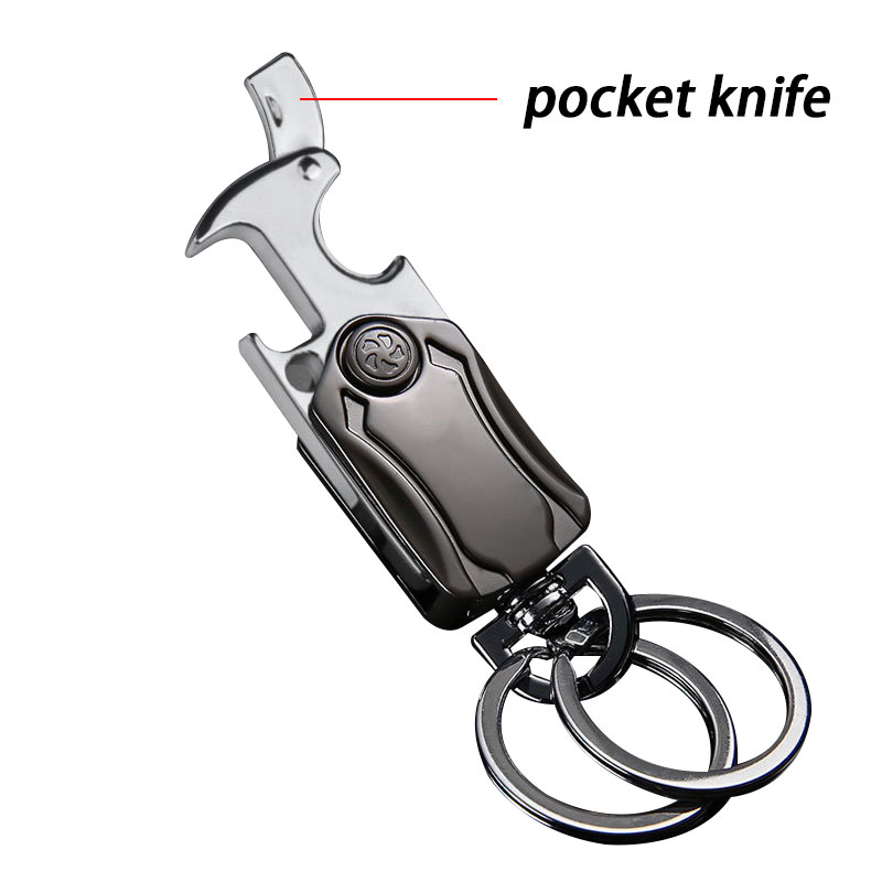Chery car Fingertip gyro multifunctional keychain with 360 degree ...