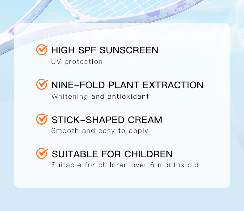 ICE LERSKIN Sunscreen Stick SPF 50+ Oil Control Sweat Resistant (20g ...