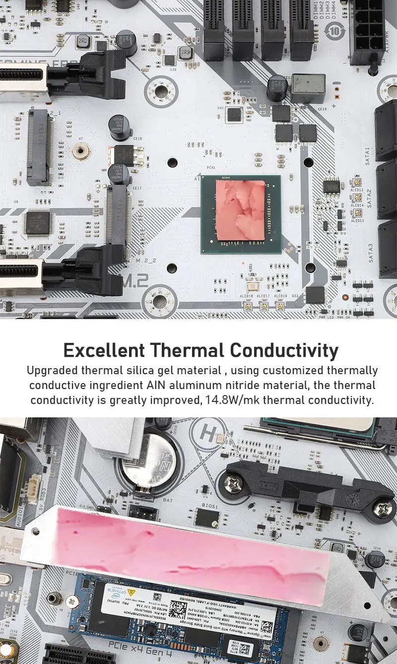 UPSIREN Thermal Putty UTP-8 For VGA GPU IC Processor Rapid Cooling Thermal Pad Replacement Heat ...