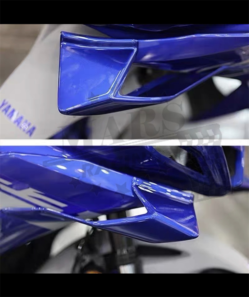 Motorcycle Accessories Sport Front Spoiler Winglet Aerodynamic Wing Kit ...