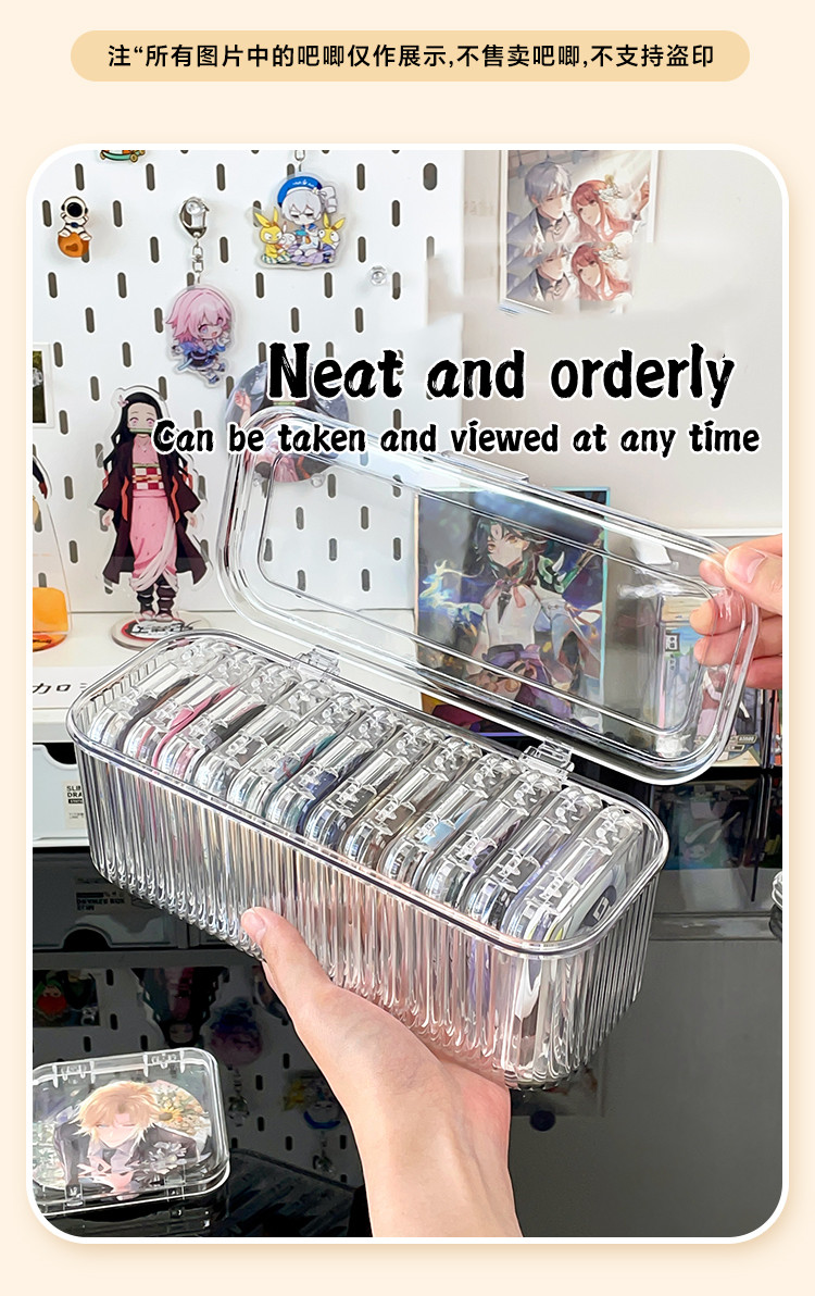 Badge Storage Box Badge Protective Cover Storage Rack Badge Display ...