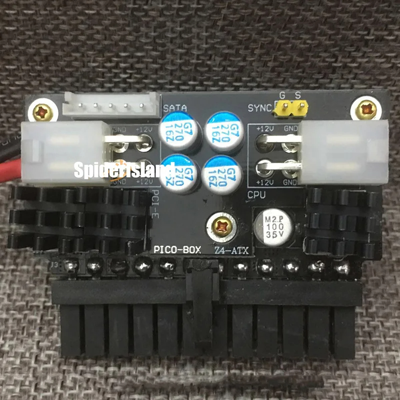 New Design 200W High Power PSU Power Module DC-ATX 24PIN Pico Box DC ...