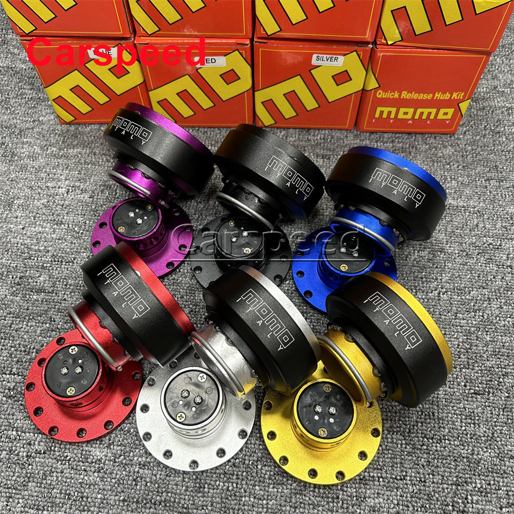 MOMO Car Racing Steering Wheel Quick Release Hub Adapter Snap Off Boss ...