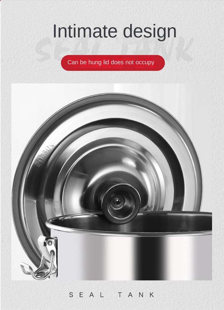Stainless Steel Oil Barrel Wine Barrel Sealed Barrel Large Capacity ...