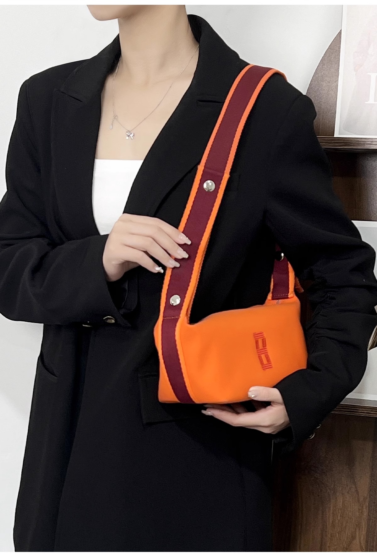 canvas Replacement Crossbody Bag Strap，Fit for Hermes Bride-a-Brac bag ...