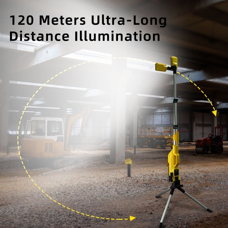 S999 LED Outdoor Super Bright Strong Light Searchlight Construction ...