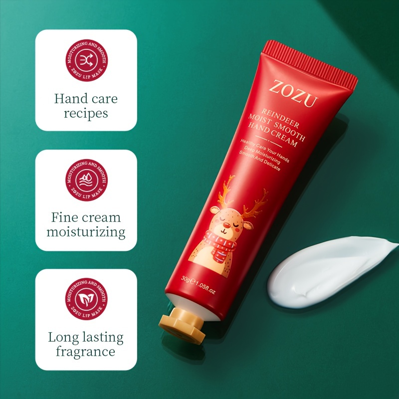 1/5PCS/set Christmas Hand Cream Gift Set, Moisturizing Hand Care With ...