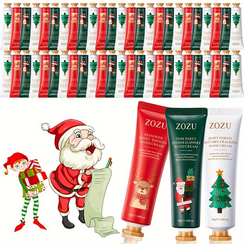 1Pc/5PCS/set Christmas Hand Cream Gift Set, Moisturizing Hand Care With ...